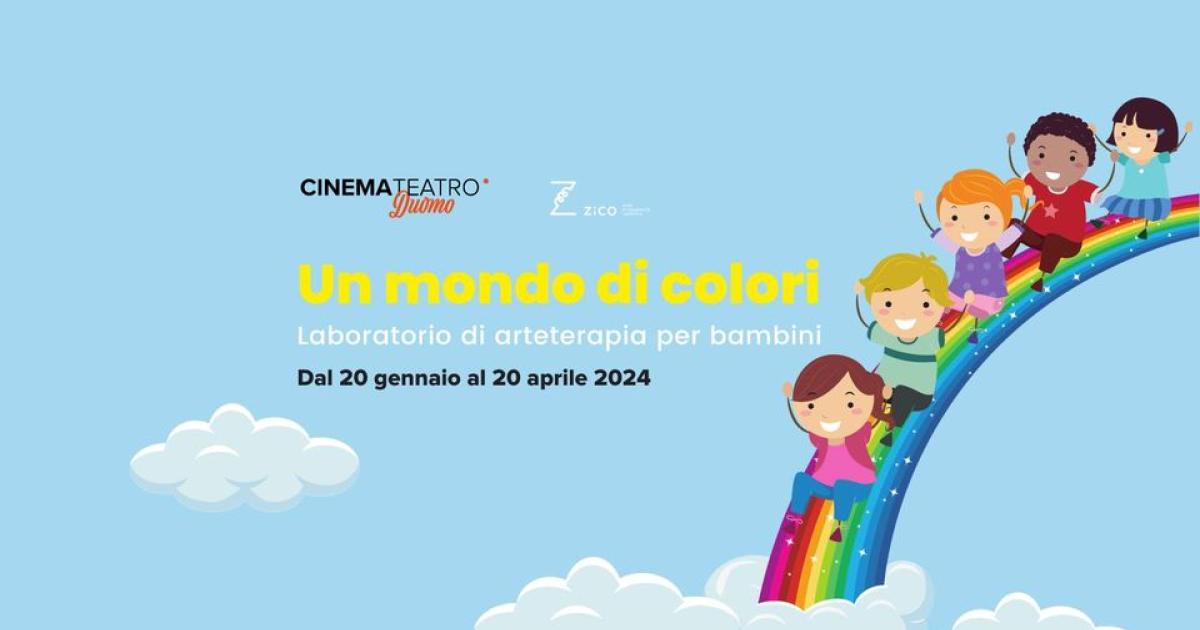 Un mondo di colori: laboratorio di arteterapia per i bambini