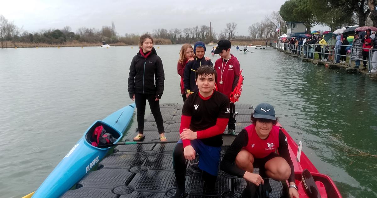 Ben 6 medaglie per il Canoe Rovigo - Foto 1 di 5