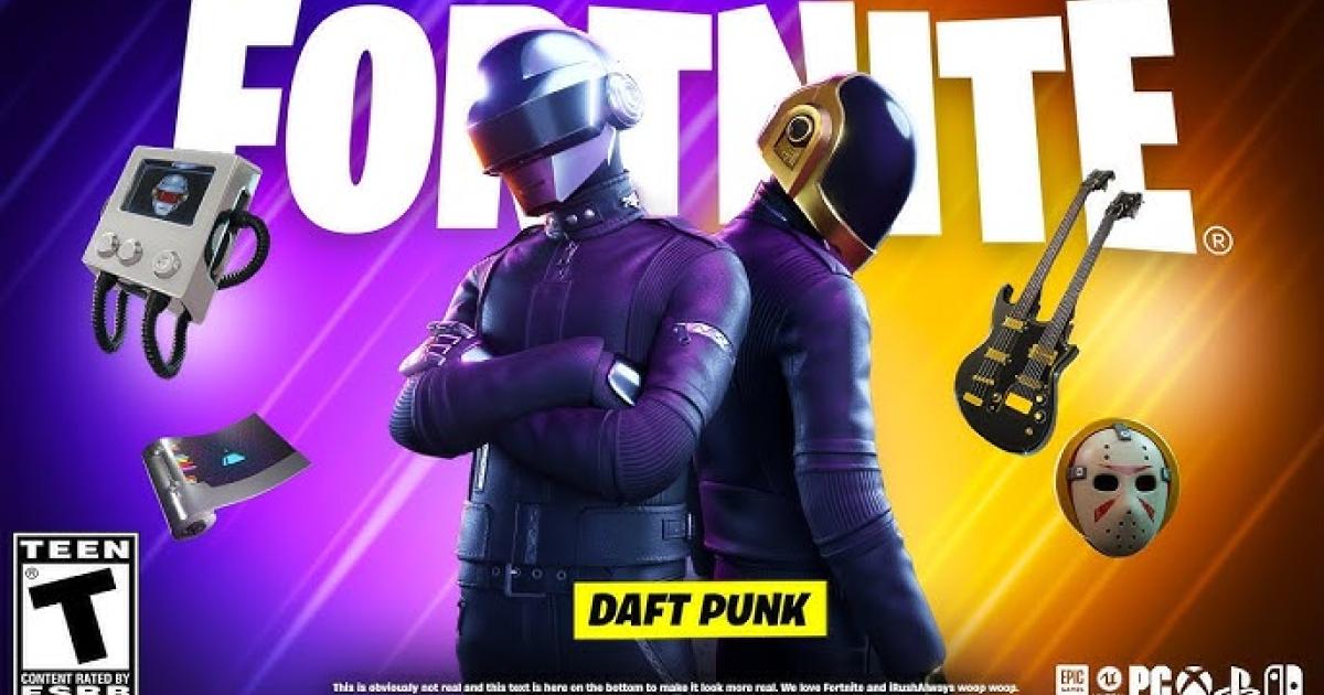 Daft Punk Experience: il duo francese torna… su Fortnite
